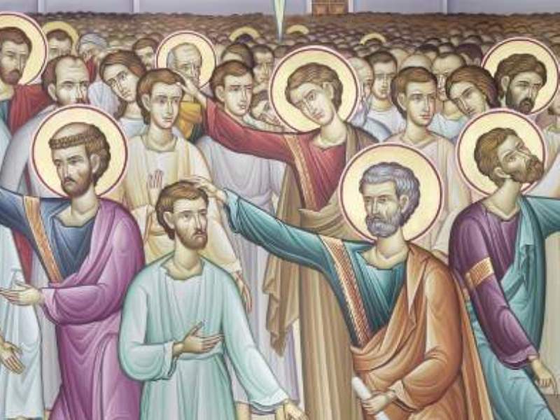 Οι αγιογραφίες του Τσοτσώνη σε Ιεροσόλυμα, Μετέωρα και δημαρχείο Αθήνας ...