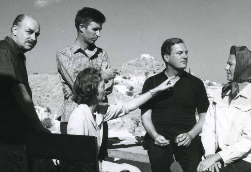 Το έργο και η φιλία των Γκίκα, John Craxton, Fermor -Σε Υδρα, Κέρκυρα ...